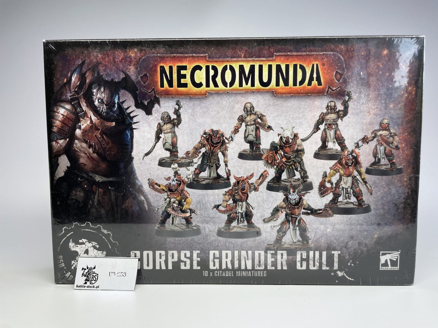 Necromunda box Corpse Grinder Cult - używane figurki Warhammer ...