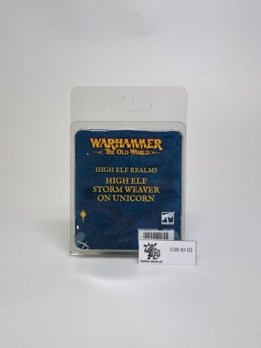 TOW High Elf Storm Weaver on Unicorn - używane figurki Warhammer ...