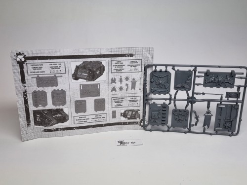 40k wypraska upgrade pack BT pojazdy OOP - używane figurki Warhammer ...